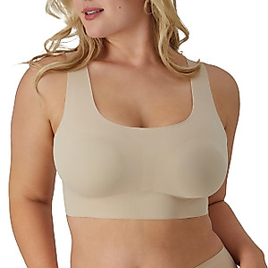 Bali womens Comfort Revolution Easylite Seamless Wireless Df3491 Full Coverage Bra, Nude, Large US
