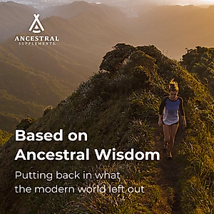 Ancestral Supplements Grass Fed Beef Organ Supplement, Supports Whole Body Wellness with Proprietary Blend of Liver, Heart, Kidney, Pancreas, Spleen, Freeze-Dried Beef, Non-GMO, 180 Capsules