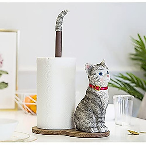 Kitchen Paper Roll Holder Paper Towel Rack Dining Table Kitchen Paper Roll Holder Vertical Paper Towel Storage Rack