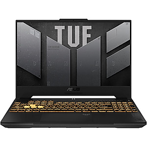 ASUS 2023 Newest TUF Gaming Laptop, 15.6" FHD IPS 144Hz Display, Intel 14-Core i7-12700H (Up to 4.7 GHz), NVIDIA GeForce RTX 4060, 16GB RAM, 512GB SSD, Wi-Fi 6, Backlit Keyboard, Windows 11 Home