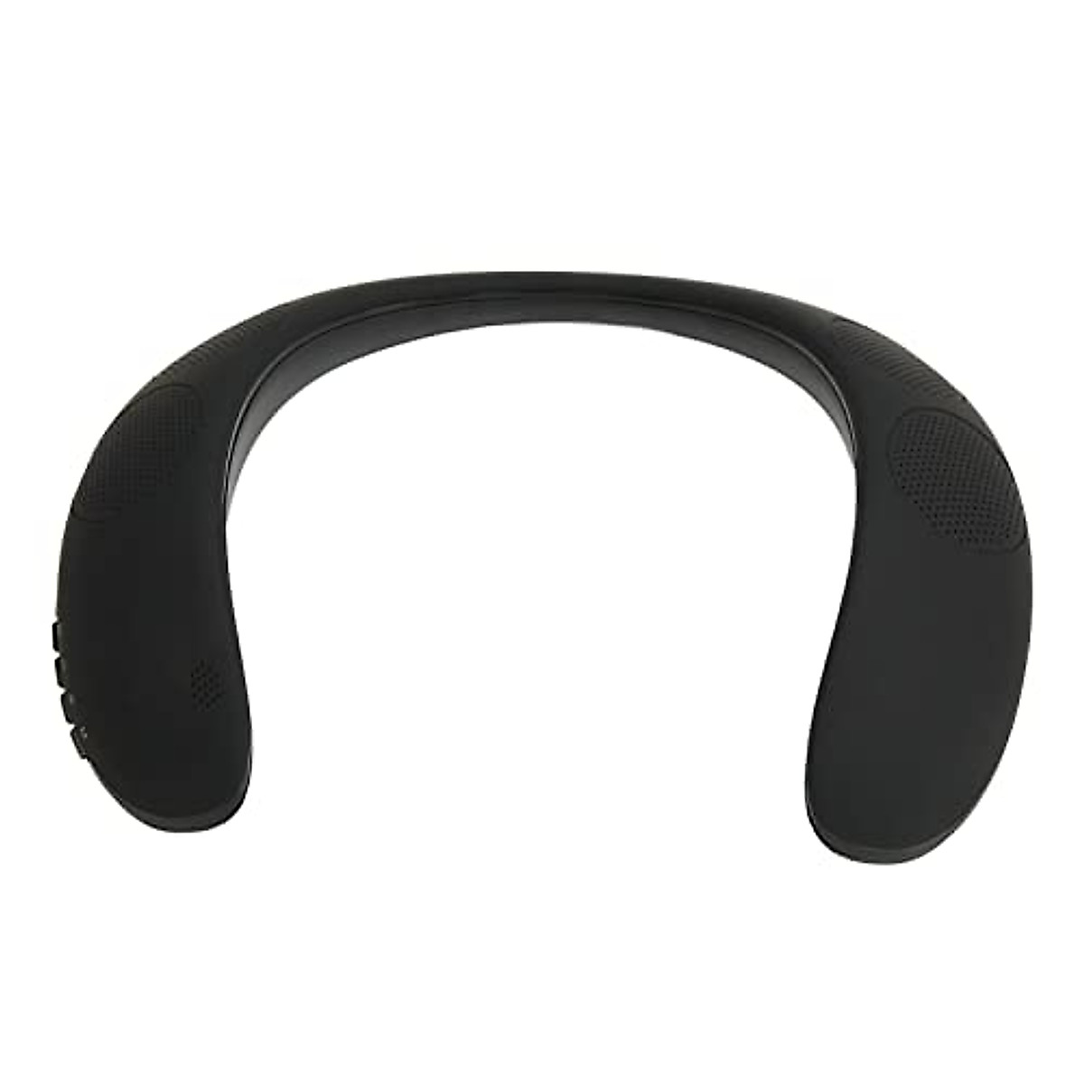 Neckband Bluetooth Speaker, Wireless Neck Wearable Speaker, 3D Stereo Surround Sound, FM Radio, Micro Memory Card, Built in Mic for Cycling, Hiking, Handsfree Call