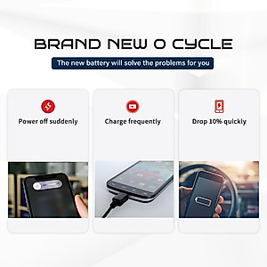 Qoutmcuy [2025 Upgraded] 4600mAh BL - 44E1F Replacement Battery for LG V20, Stylo 3/3 Plus (H918/H910/LS997/US996/VS995)