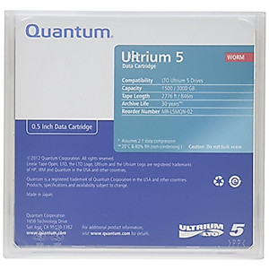 MR-L5MQN-02 Data Cartridge - LTO Ultrium LTO-5-1.5TB (Native) / 3TB (Compressed)