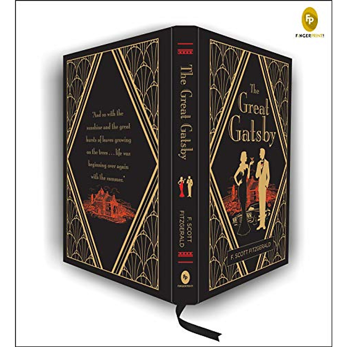 The Great Gatsby (Deluxe Hardbound Edition) (Fingerprint! Classics)