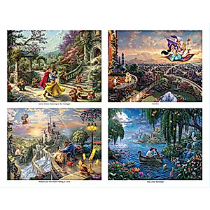 Disney Dreams Collection Thomas Kinkade Studios Disney Princess Coloring Poster Book