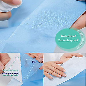 30 Counts Disposable Toilet Seat Covers,Individually Wrapped Waterproof Travel Toilet Seat Covers for Adult Pregnant,Kids Toddler Potty Training,Large Size 16x24 Inch