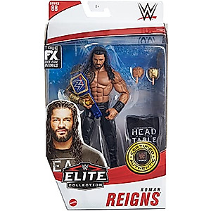 WWE Roman Reigns Elite Collection Series 88 Action Figure 6 in Posable Collectible Gift Fans Ages 8 Years Old and Up​