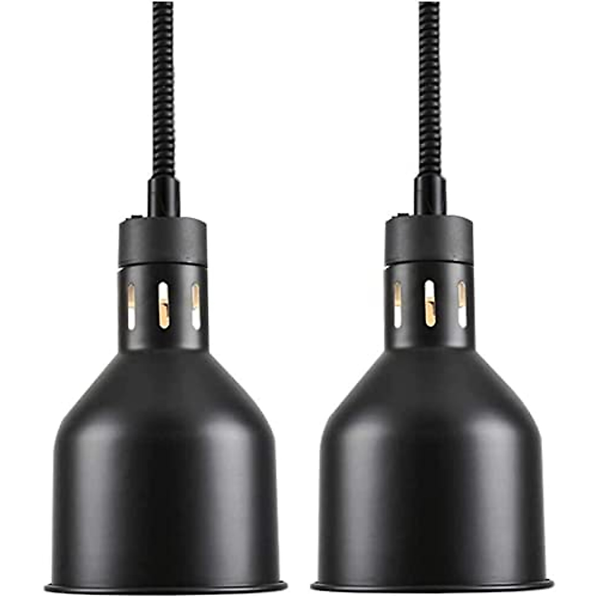 FUNNYBSG Commerical Food Heat Lamp, Retractable Ceiling Heat Lamp, Food Heat Lamp for Steak Pizza, Catering Kitchen Restaurant Chandelier Keep Food Warm