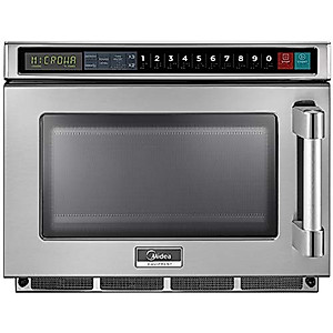 Midea Equipment 2117G1A Commercial Microwave, 2100 Watts, Stainless Steel