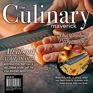 Chef Sac Santoku Knife 7 Inch | Best Chef Knife | 7In Chef Knife | Classic Santoku Chopping Knife | Vegetable Knife - Stainless Steel Kitchen 7 | Best Knife Chefs Foundry Knife | Santoku Knives