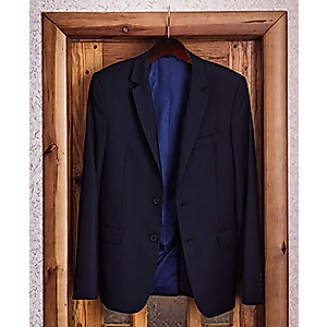 Utopia Home Premium Wooden Hangers 10 Pack - Durable & Slim Coat Hanger - Suit Hangers with 360-Degree Rotatable Hook - Wood Hangers with Shoulder Grooves (Brown Color)