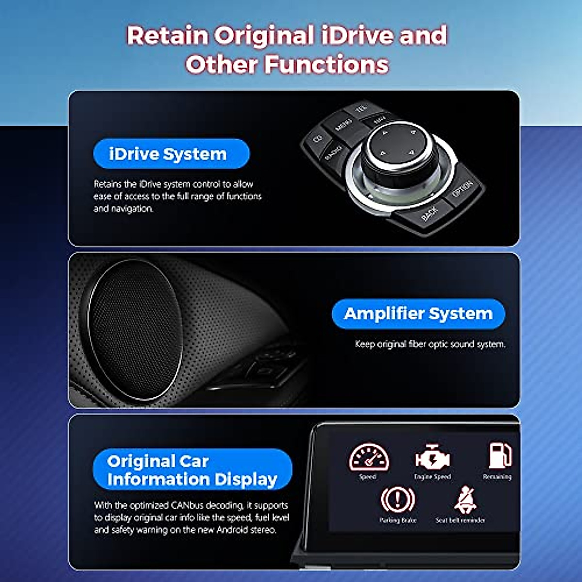 XTRONS 10.25 Inch IPS Touch Display Car Stereo Android 12 GPS Navigation System Octa Core Multimedia Video Player Built-in DSP Car Play Android Auto Support 4G LTE WiFi DVR for BMW X5 X6 E70 E71 CIC