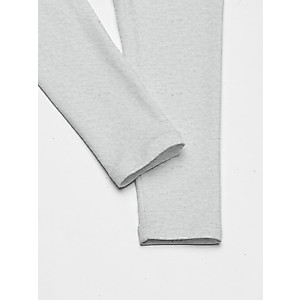 The Children's Place Girls Leggings,Black/ Smoke Gray 2 Pack,M (7/8)