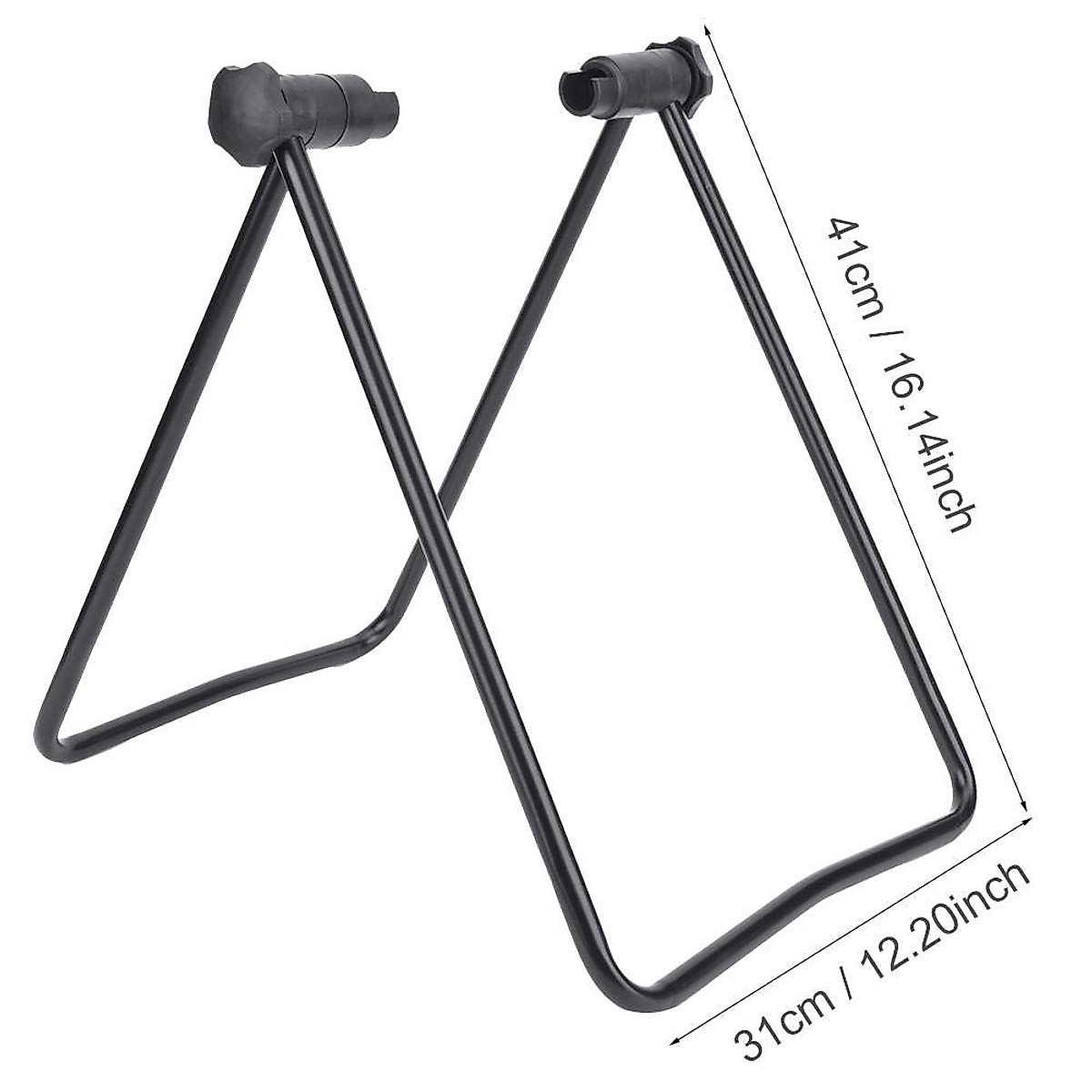 Bicycle Stand, Thin Wall Steel Foldable Bicycle Stand Tube Bike Kickstand Support U Shape Repair Stand, for Mountain Bike Cycling Foot Rack Parking Frame Bracket Equipment