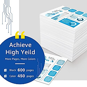 Palmtree Remanufactured Ink Cartridge Replacement for 212XL T212XL 212 XL T212 for XP-4100 XP-4105 WF-2830 WF-2850 Printer Ink (1 Black, 1 Cyan, 1 Magenta, 1 Yellow, 4 Packs)