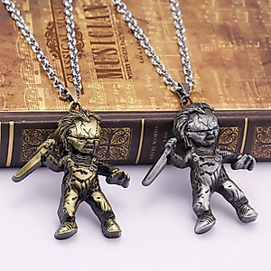 Winssigma Curse of Chucky Necklace for Fans Cosplay Costume Jewelry