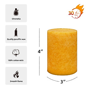 Jeco Inc. 4 in Pumpkin Spice Scented Pillar Candle