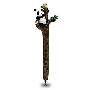 Planet Pens Panda Novelty Pen - Fun and Unique Kids and Adults Ballpoint Pen, Colorful Wild Life Writing Pen Instrument For Cool Stationery School and Office Desk Decor