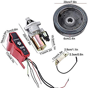 Start Kit TBVECHI Electric Motor Start Kit Fit Honda GX340 11HP & GX390 13HP 31100-ZE3-701