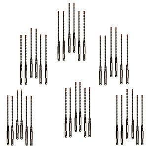 36PC, 5/32" x 7" with 1/4" SDS Plus Hex Rotary Hammer Drill Bits for Concrete Screw, Rotary Drill Bit 5/32, Sds Plus Bits (5/32 x 7,36)