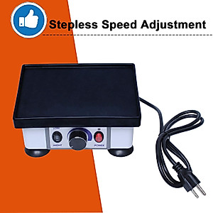 Lab Vibrator Square Quartet Vibrator, JT-51B Model Plaster Oscillator Gypsum Mixing Machine, 110V/120W Lab Equipment