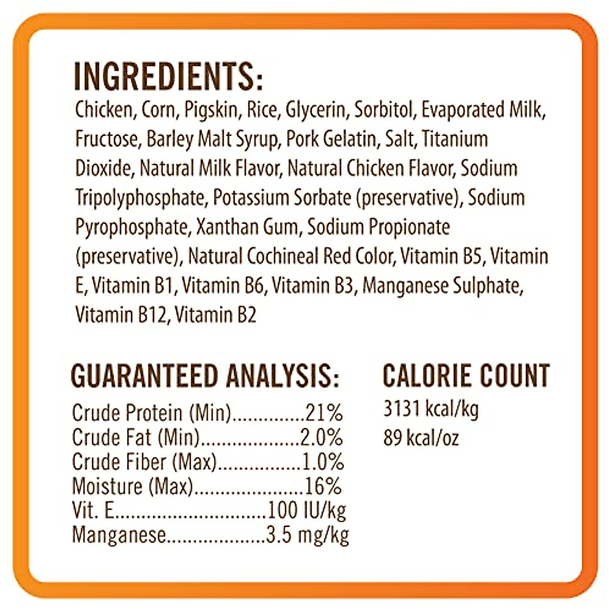 NutriChomps Dog Chews, 6-inch Twists, Easy to Digest, Long Lasting, Rawhide-Free Dog Treats, 15 Count, Real Chicken flavor