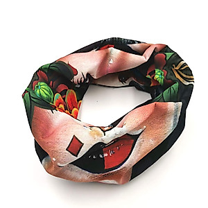 Skull Face Mask Protection Seamless 3D Tube Mask Bandana for Men Women Durable Thin Breathable Skeleton Mask Motorcycle Riding Biker Fishing Cycling Sports