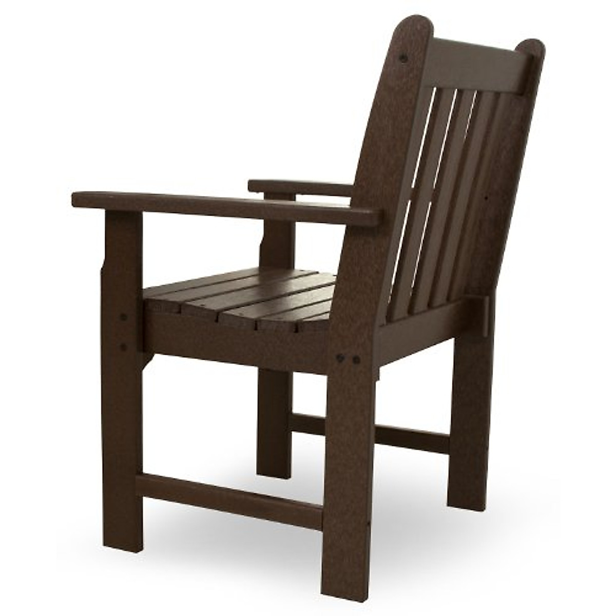 POLYWOOD GNB24MA Vineyard Garden Arm Chair, Mahogany