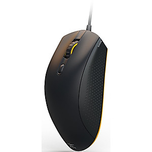 Fnatic Clutch 2 Pro Gaming Esports Mouse (Pixart Optical Sensor with 12,000 CPI, 6 Buttons, Mechanical Mouse Switches, Multi-Color RGB Backlit, Right Handed) – Black
