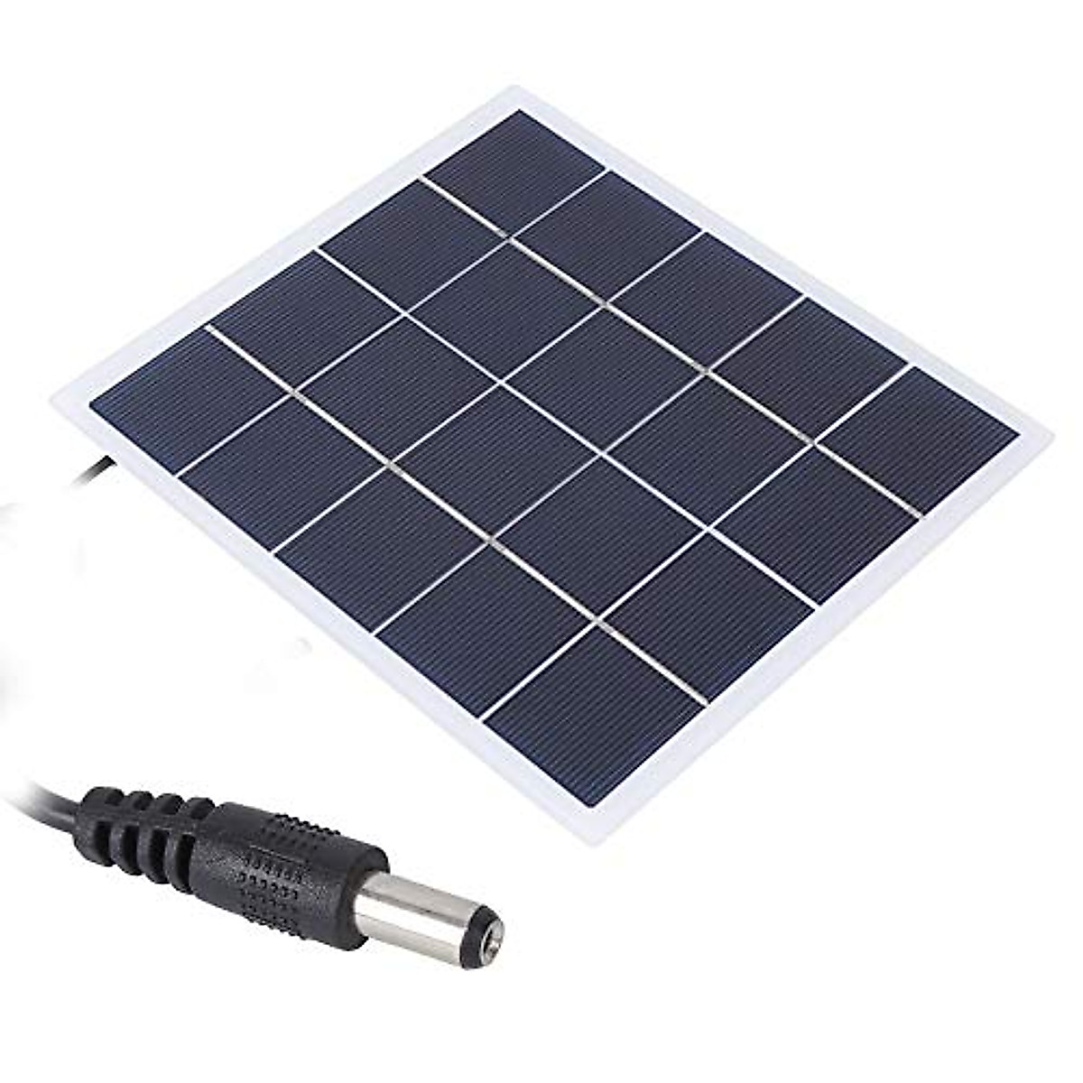 Filmena Romantic PresentSolar Panel Solar, Solar Panel Module 4W 5V Portable Outdoor Solar Battery Panel, 3.7V Battery Garden Light Solar Laminated Board, for Exploring Outdoor Camping
