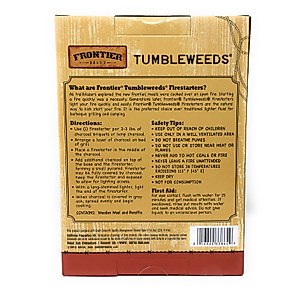 Royal Oak Enterprises LLC Tumbleweeds Firestarters Value Pack - Frontier (2 Pack)