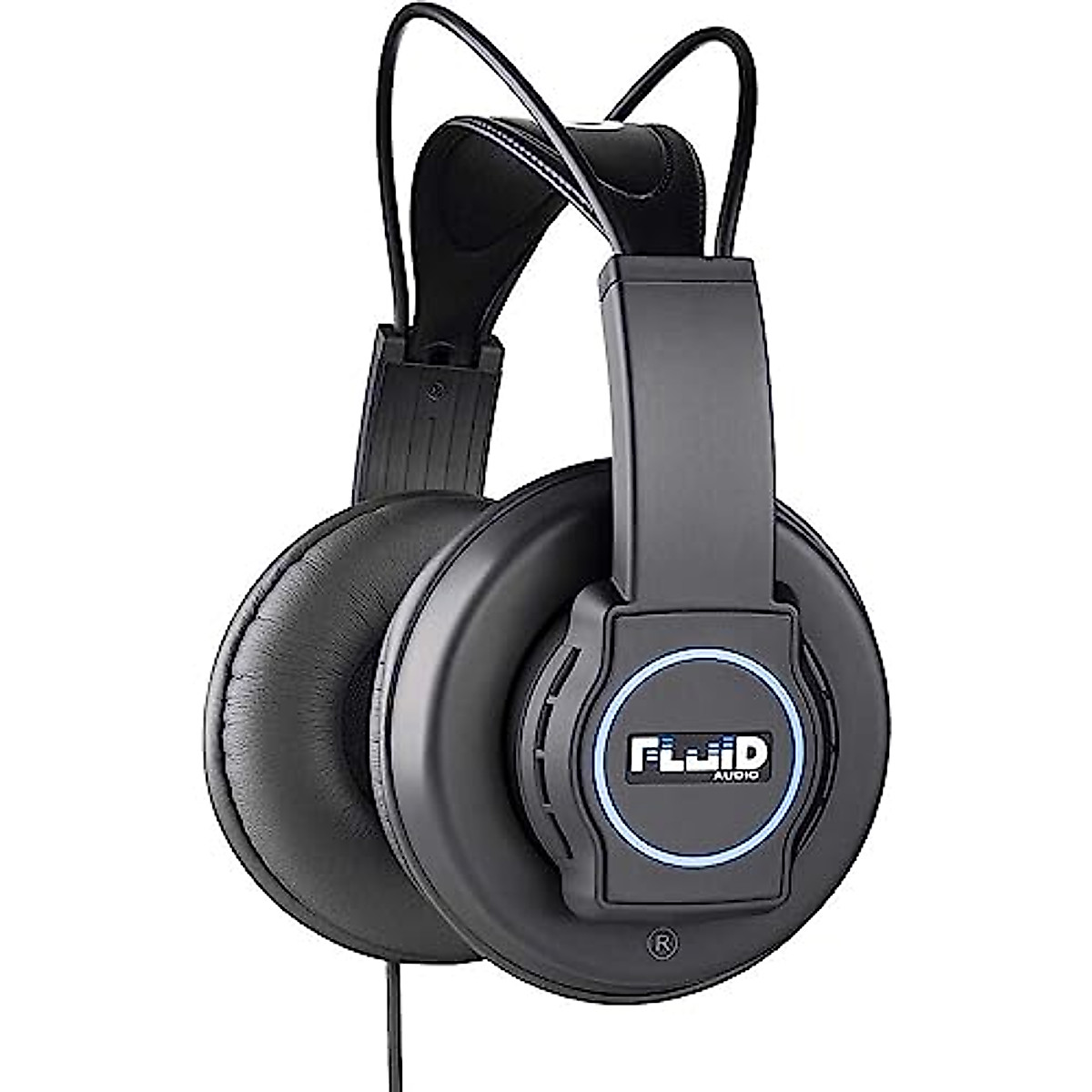 Fluid Audio Focus Headphone Mixing & Playback System with Software Bundle with Audiomate Headphones Stand and 2x Cable Ties