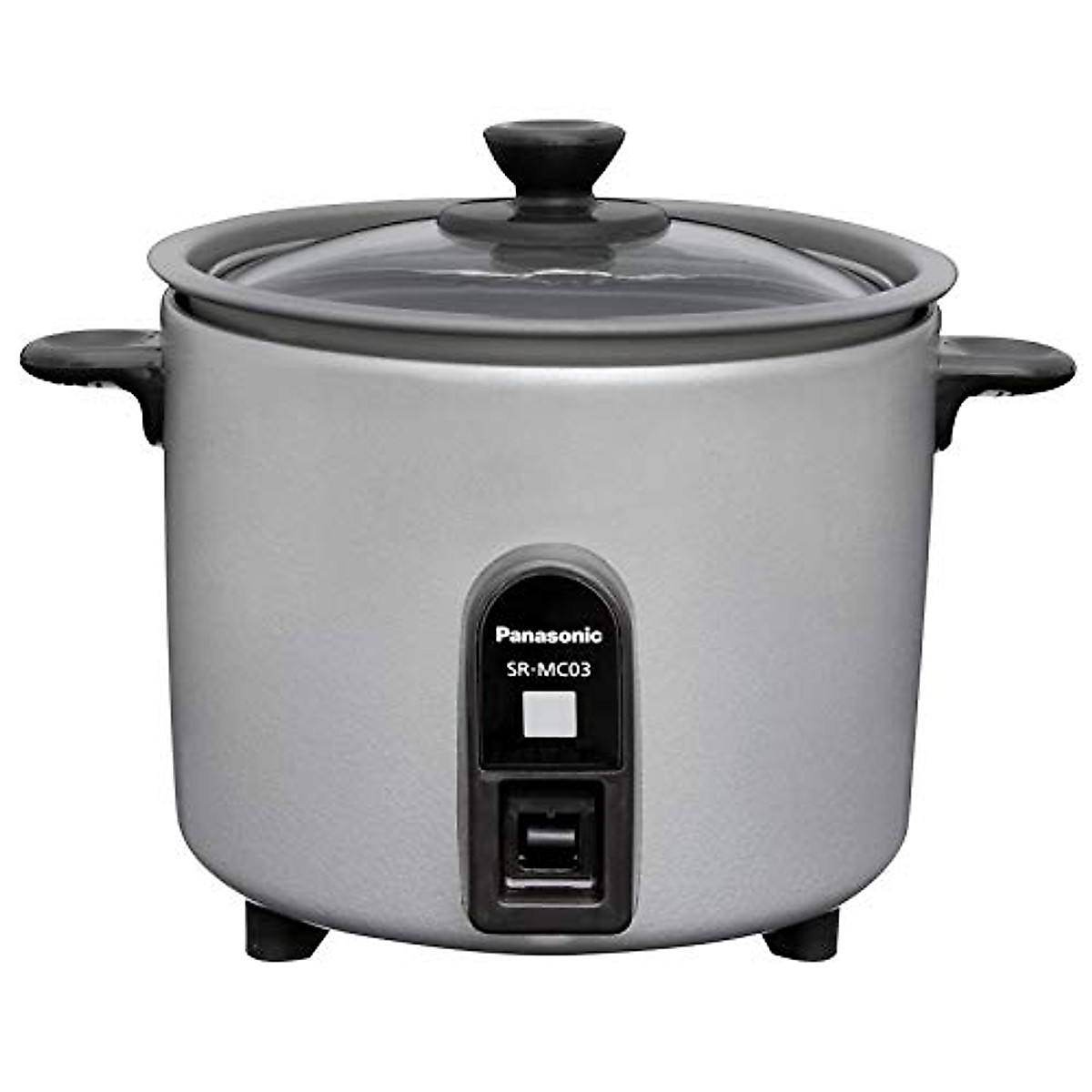Panasonic Mini Cooker (1.5Go / 225g) SR-MC03-S (SILVER)【Japan Domestic Genuine Products】 【Ships from Japan】