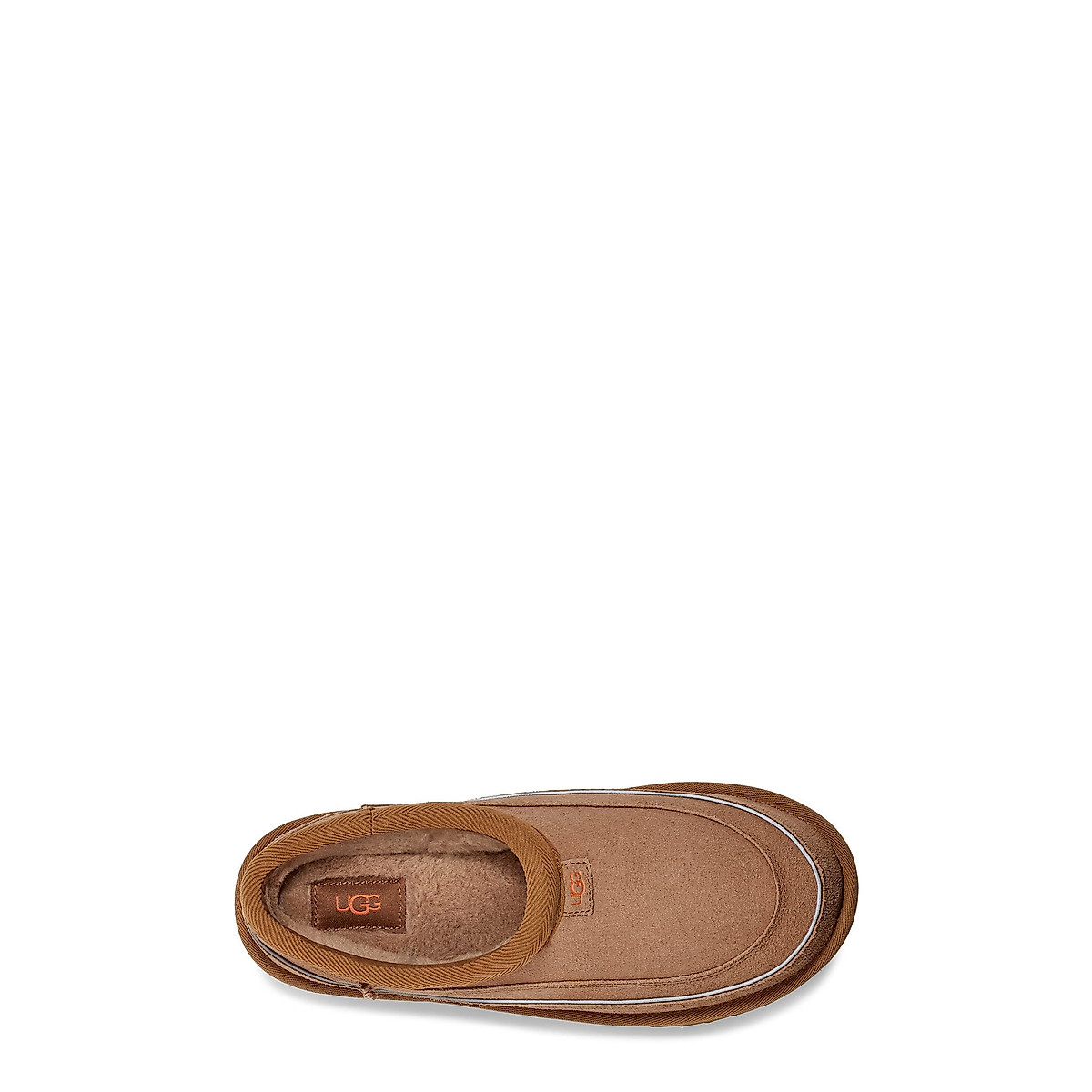 UGG Men's Tasman Cali Wave Shoe, Chestnut/Orange Soda, 11