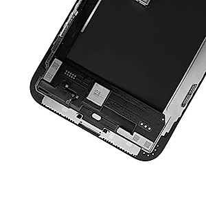 Full Screen Replacement OLED 3D Touch Assembly with Pre-Installed Ear Speaker and Proximity Sensor with Frame Adhesive and Repair Tools for iPhone Xs 5.8 inch