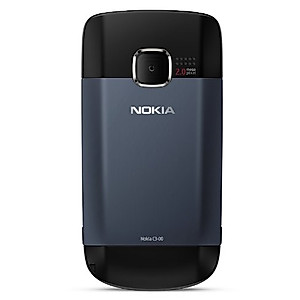 Nokia C3-00 Unlocked Cell Phone (Slate) with QWERTY, Dedicated E-mail Key, 2 MP Camera, Media Player, WLAN, and MicroSD Slot