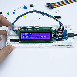Hosyond 5Pcs D1 Mini NodeMcu ESP8266 ESP-12F WiFi Module Development Board Compatible with Arduino/WeMos D1 Mini