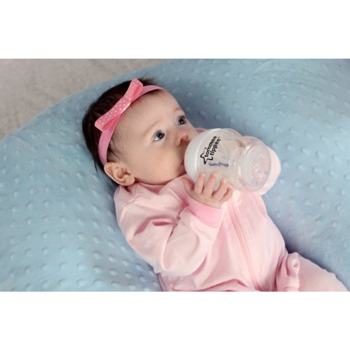 Twin Z Pillow The Blue - 6 uses in 1 Twin Pillow ! Breastfeeding, Bottlefeeding, Tummy Time, Reflux, Support and Pregnancy Pillow! Contains no Foam!