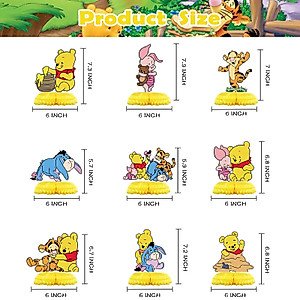 AOLDHYY nnie Pooh Baby Shower Decorations Party Tab