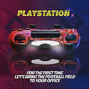 Kujian Wireless Controller for PS4, High Performance Double Shock Game Controller Compatible with Playstation 4/Slim/Pro/PC Gaming Controller with Sensitive Touch Pad, Motion Sensor(Nebula Series)