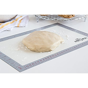 Fox Run Non-Stick Baking Mat, Silicone, 14.25-Inch x 9.25-Inch