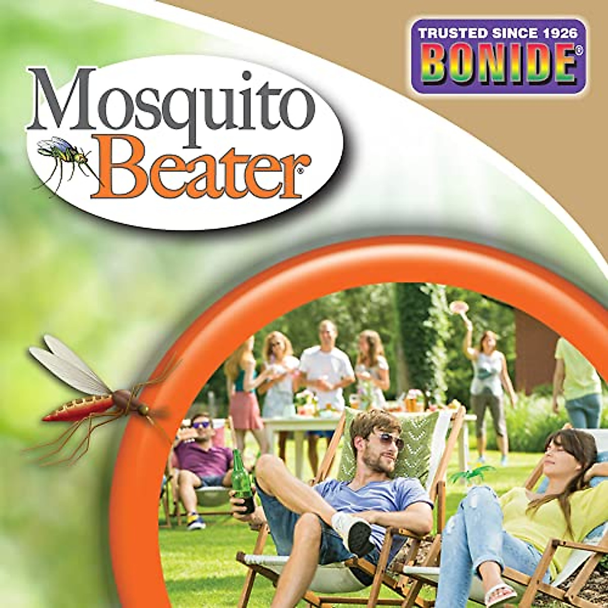 Bonide Mosquito Beater Granules, 8 oz Ready-to-Use Area Mosquito Repellent Pellets for Outdoors, People & Pet Safe