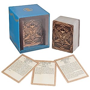 Stratagem Spell Cards - DND 5e Compatible - Quick Reference Class Ability Decks - Pocket Sized RPG Spellbook Cards - Roleplaying Game Player Accessories - TTRPG Fantasy Adventure Accessory (Wizard)