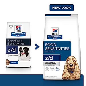 Hill's Prescription Diet z/d Skin/Food Sensitivities Dry Dog Food, Veterinary Diet, 25 lb. Bag