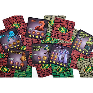 The Quest Kids - Fantasy Themed Board Game for Kids Ages 5+, Family Fantasy Tabletop Adventure for Boys and Girls