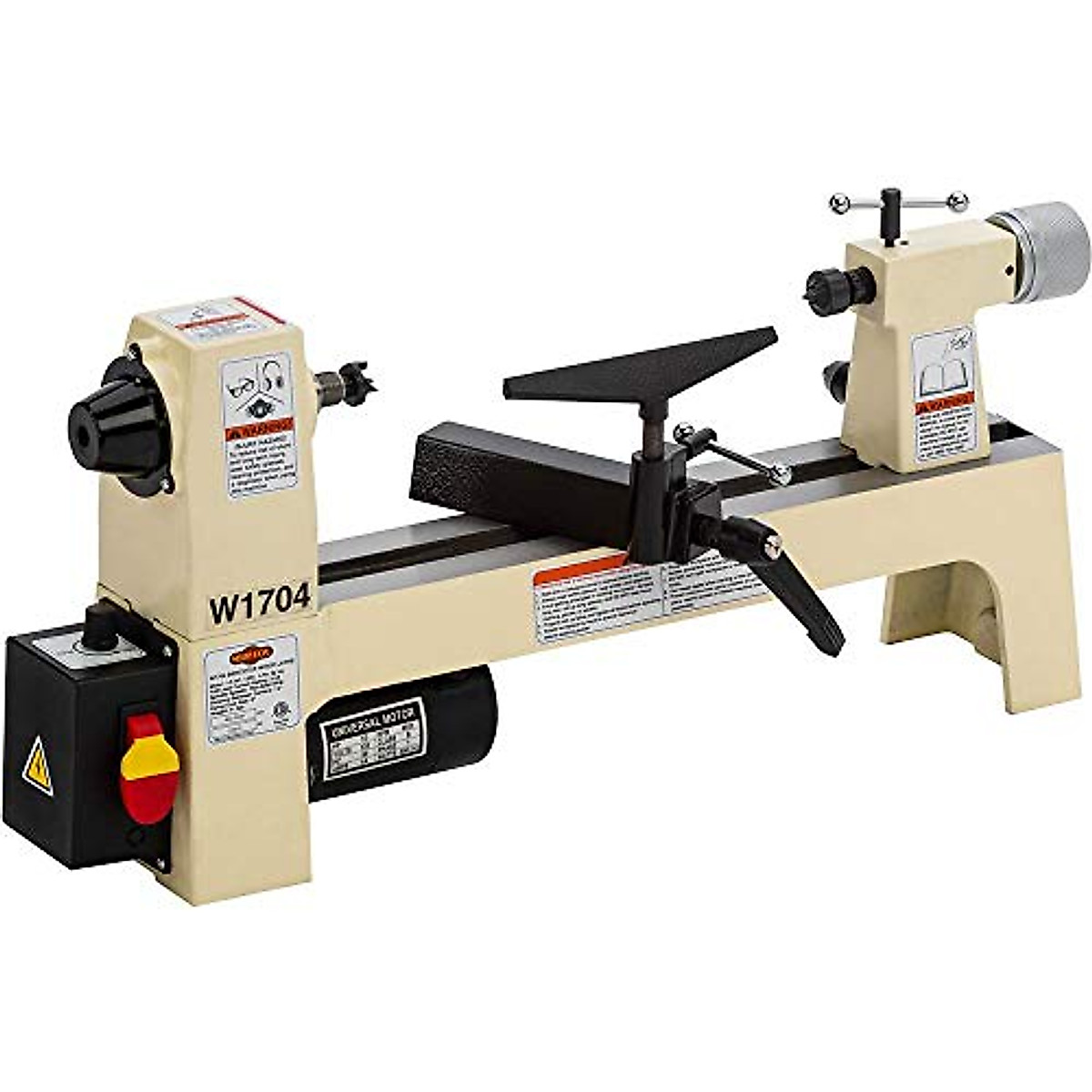 SHOP FOX W1704 1/3-Horsepower Benchtop Lathe