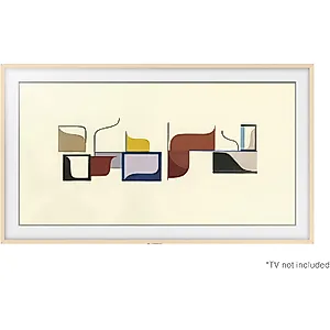 SAMSUNG 55-inch Class The Frame Customizable Bezel - Beige (SCFT55BE/ZA, 2020 Model) - Compatible only with 55" 2020 The Frame TV - QN55LS03TAFXZA