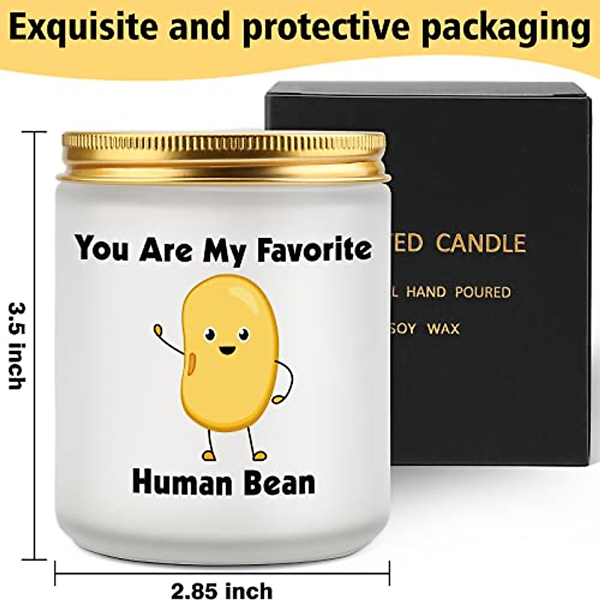 AWIZ Fun Gifts for Valentine's Day Anniversary Birthday Holidays to Couple Lovers Boyfriend Girlfriend Husband Wife Spouse Gifts, Lavender Scented Candles Gifts for Birthday, Christmas, Thanksgiving