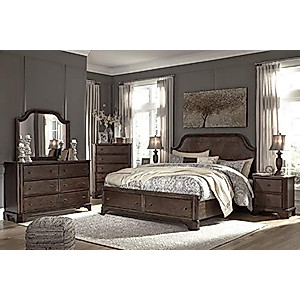 Signature Design by Ashley Adinton Traditional 6 Drawer Dresser, Brown