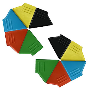 Plaeirufy 10pcs Household Knife Back Protector Universal Hand Guard Knife Back Kitchen Hand Guard Universal Meat Cutting Tool Blade Finger Hand Guards Silicone Knife Guards